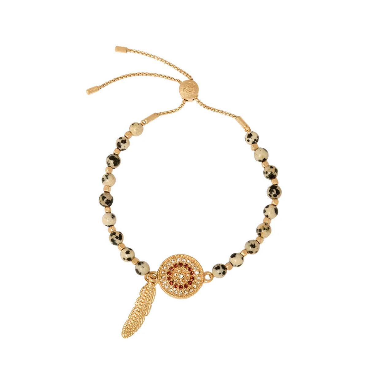 Bibi Bijoux - Dreamcatcher Friendship Bracelet Gold — The In Accessories